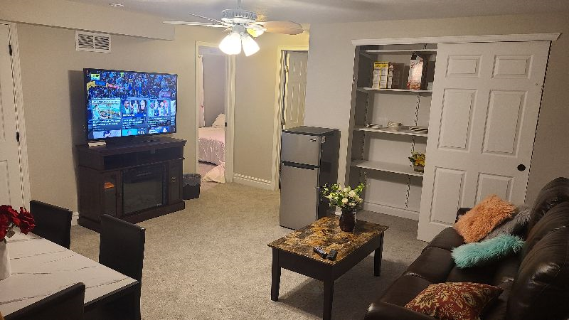 beautiful basement well furnished 2 bedroom and living room | Furnished ...